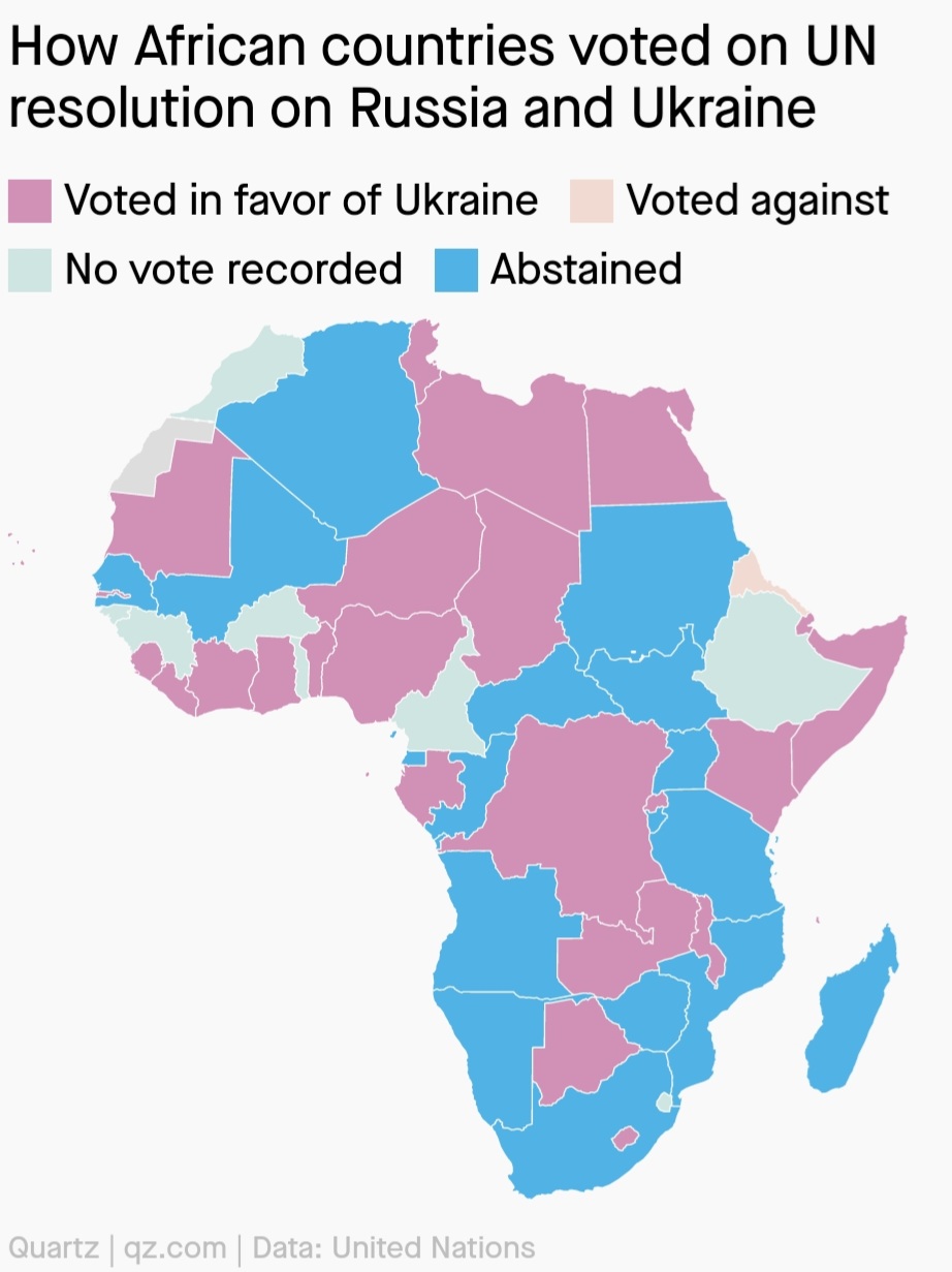 Russia-Ukrain War: African neutral countries criticised by citizens ...
